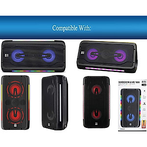 UpBright 15V AC/DC Adapter Compatible with Altec Lansing IMT7001 Shockwave 100 Wireless Party Speaker 90033750 3580421 3581220 3580720 3580721 MAU48-15-800D1 4815090R3CT A1664 Power Supply Charger PSU