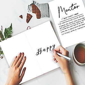 YiKaLus Happy Boss’s Day Card for Mentor, Unique Mentor Gifts for Leader Boss, Great Mentor Definition Card for Women Men, Best Thank You Gift Idea for Him Her