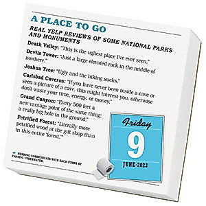 Uncle John’s Bathroom Reader Page-A-Day Calendar 2023: A Year of Humor, History, Facts & Fun