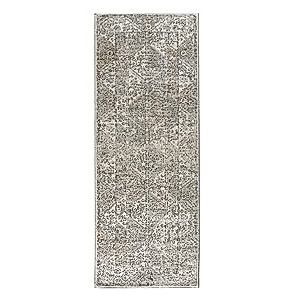 Madison Park Dakota Vienna Woven Turkish Area Rugs for Living Room, Indoor Dining Accent Modern Home Décor, Ultra Soft Floor Carpets for Dining Room, 5'3"W x 7'L, Distressed Tiled Beige