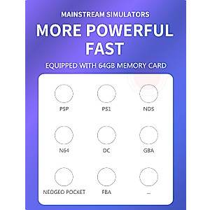 RG351P 2500 game PS1 system handheld game