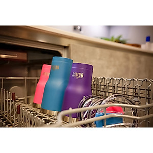 Beast 30 oz Tumbler Stainless Steel Vacuum Insulated Coffee Ice Cup Double Wall Travel Flask (Purple)