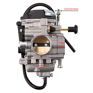 YFM250 Carburetor Replace # 4XE-14140-13-00 Fits for 1999 2000 2001 2002 2003 2004 Yamaha Bear Tracker 250 Yfm250X Yfm250Xh Yfm250XM & More ATV Carb