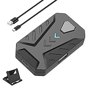 ciciglow Gaming Keyboard and Mouse Converter,Keyboard and Mouse Adapter,Bluetooth Keyboard and Mouse Converter,Mobile Game Converter,Suitable for iOS/Android System (Mix Pro)