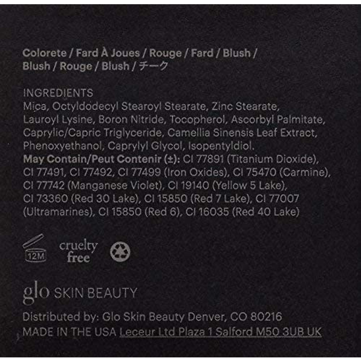 Glo Skin Beauty Blush | High Pigment Blush to Accentuate the Cheekbones and Create A Natural, Healthy Glow, (Sheer Petal)