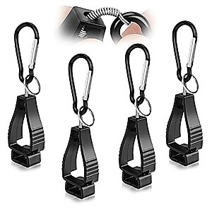 NANHONG 4pcs Glove Clips for work Glove Holders,Ideal for glove clips for construction