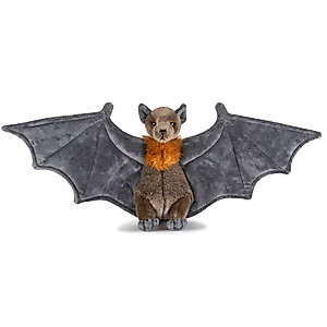 Wildlife Tree 11 Inch Bat Plush - Lifelike Stuffed Animal from The Kingdom Collection, Educational Toy for Nighttime Wildlife Enthusiasts