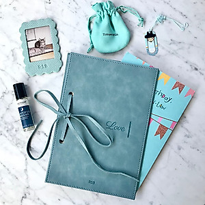 SIMPLY RSB Greeting Card Organizer Kit, Premium Vegan Leather, Transform Your Greeting Cards into a Forever Greeting Card Binder, Greeting Card Book, Greeting Card Holder and Greeting Card Keeper