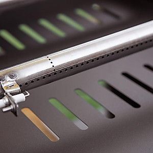 Nexgrill Daytona 3-Burner Propane Gas Griddle with Side Tables, 45000 BTUs Flat Top Grill, 630 SQ. in. Hot Rolled Steel Cooking Space, Outdoor Cooking Barbeque, Black - 720-1057B