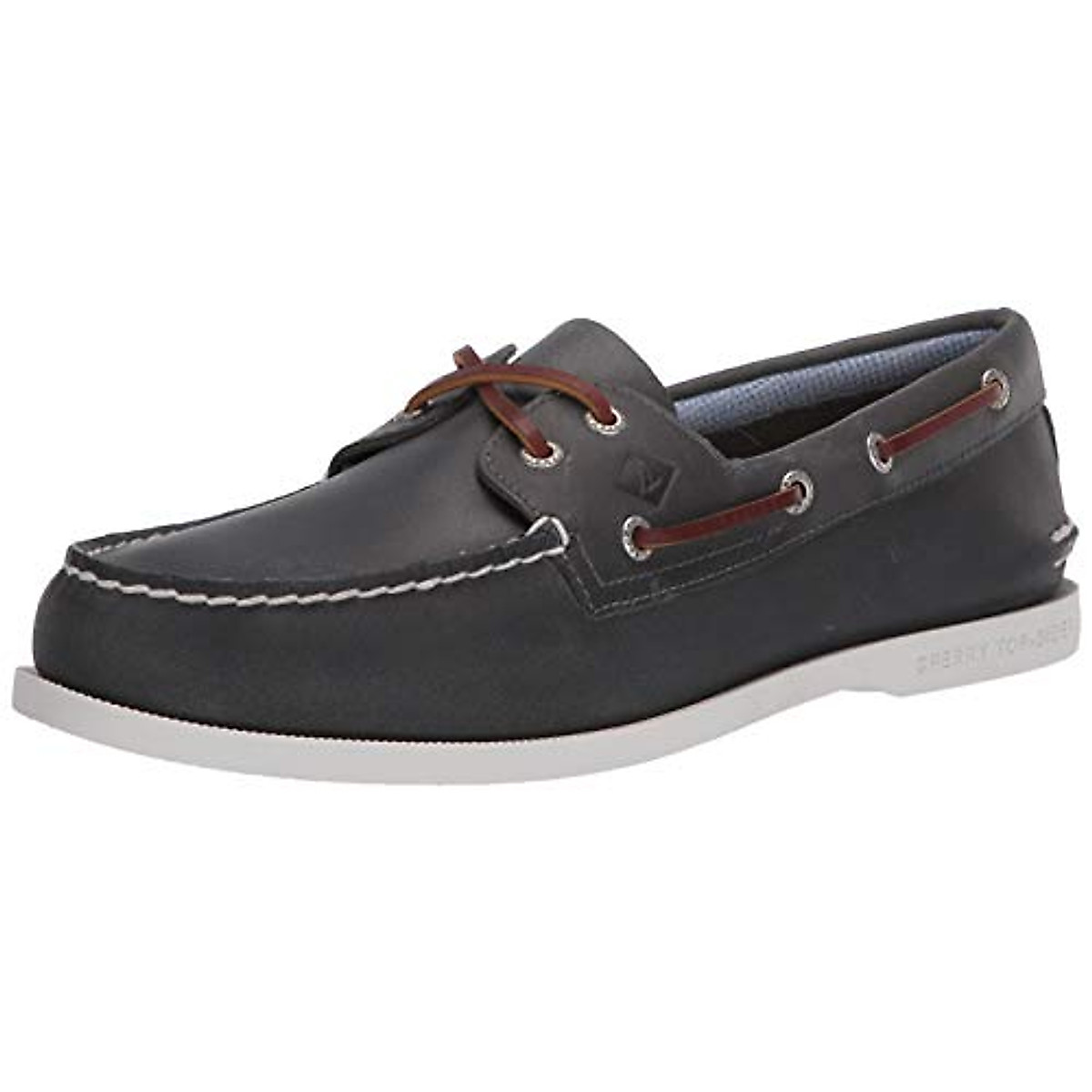 Sperry Men's Authentic Original Plushwave Boat Shoe, Navy, 10.5 M US