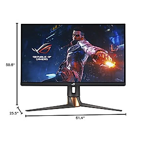 ASUS ROG Swift 27 inches 1440P Gaming Monitor (PG279QM) - WQHD (2560 x 1440), Fast IPS, 240Hz (Renewed)