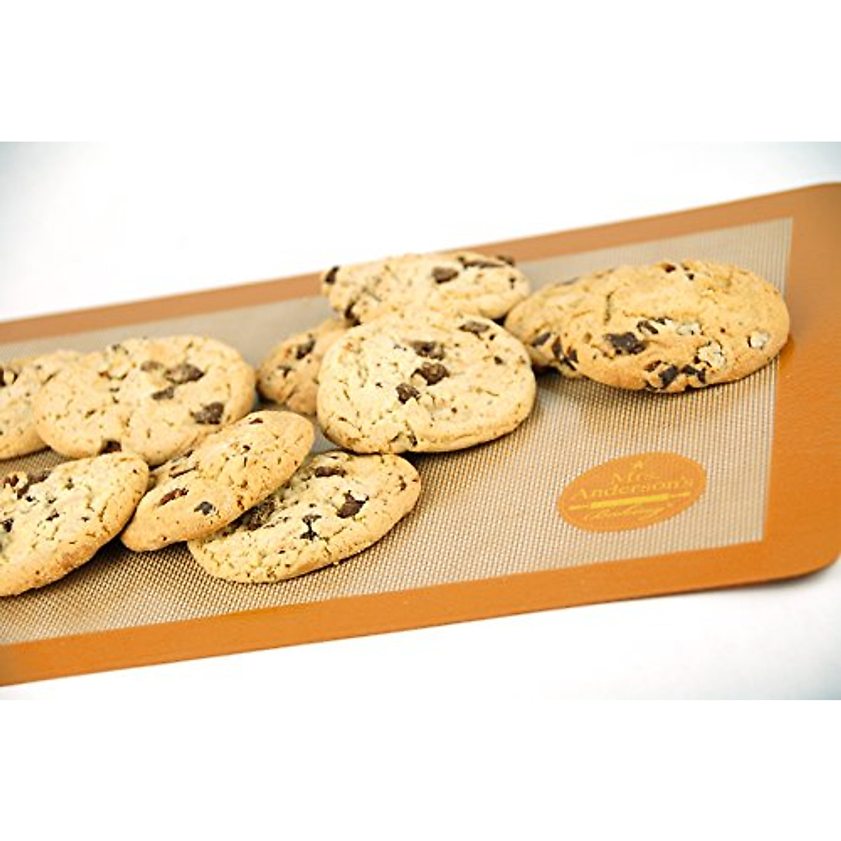 Mrs. Anderson’s Baking Non-Stick Silicone Half-Size Baking Mat, 11.625-Inch x 16.5-Inch, Set of 2