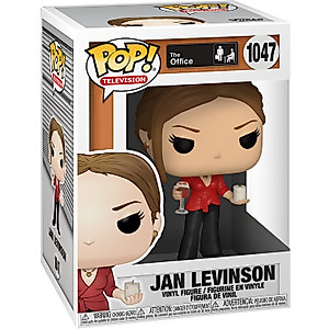 POP The Office - Jan Levinson with Wine & Candle Funko Vinyl Figure (Bundled with Compatible Box Protector Case)