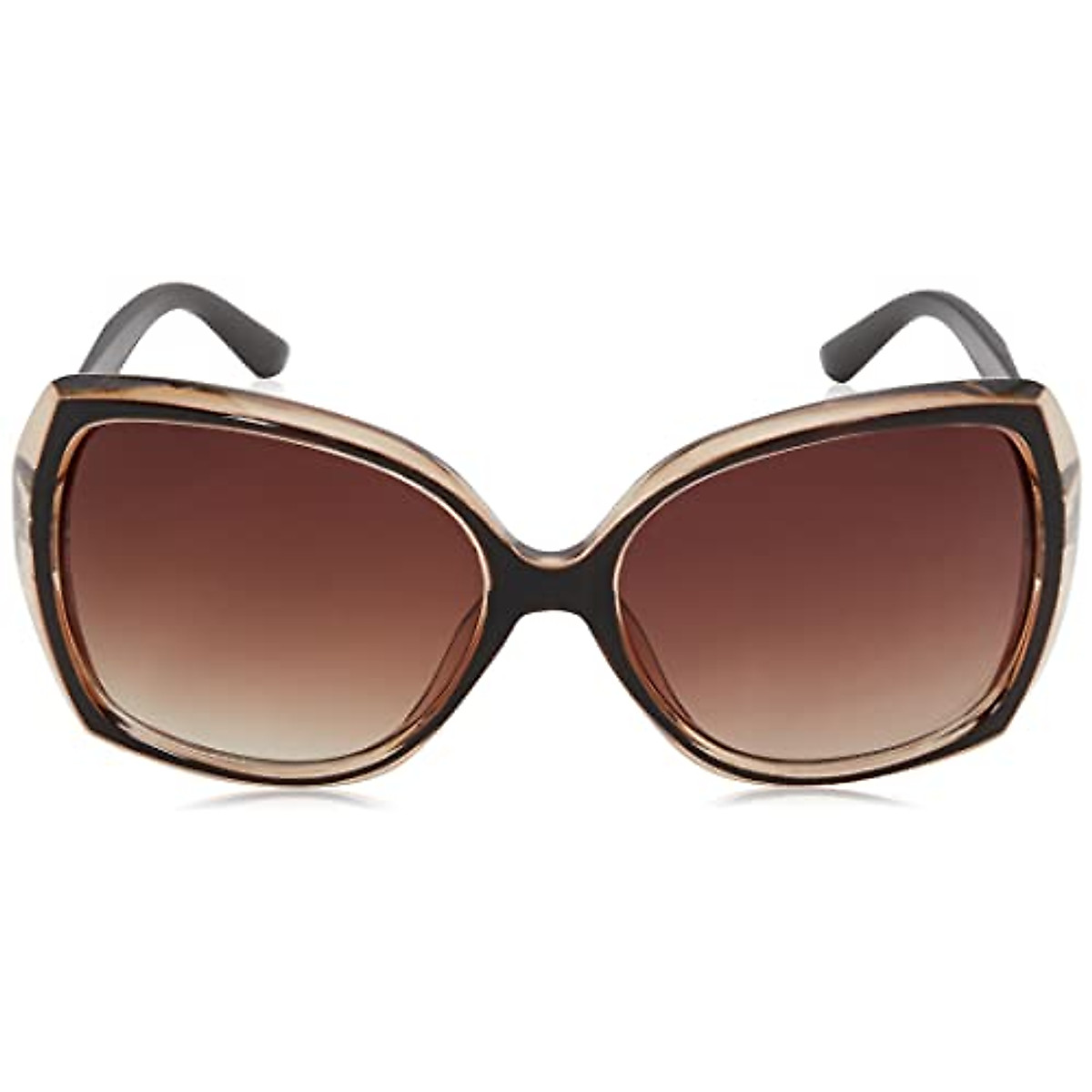 Jessica Simpson Women's J5234 Oversized Retro Butterfly Sunglasses with UV400 Protection - Glamorous Lightweight Sunglasses for Women, 60mm