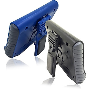 2 Pieces Digital Magnetic Kitchen Timers with Loud Alarm Ring, SENHAI Countdown Large LCD Display Screen Timers with Stand/Clip, Count Up Down 99 Min 59 Sec - Black, Blue