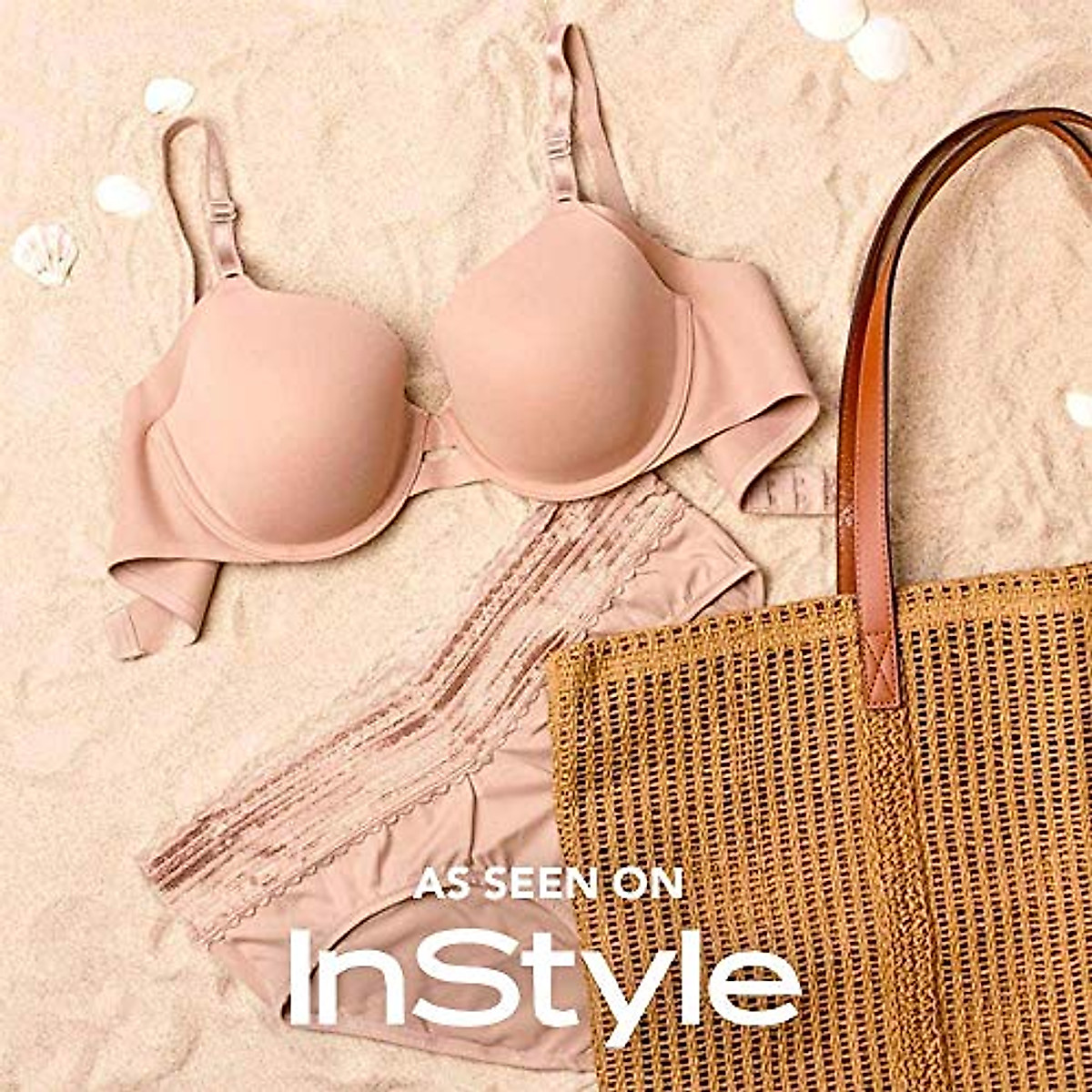 Warner's Women's No Side Effects Underarm-Smoothing Comfort Underwire Lightly Lined T-Shirt Bra 1356, Black, 36C