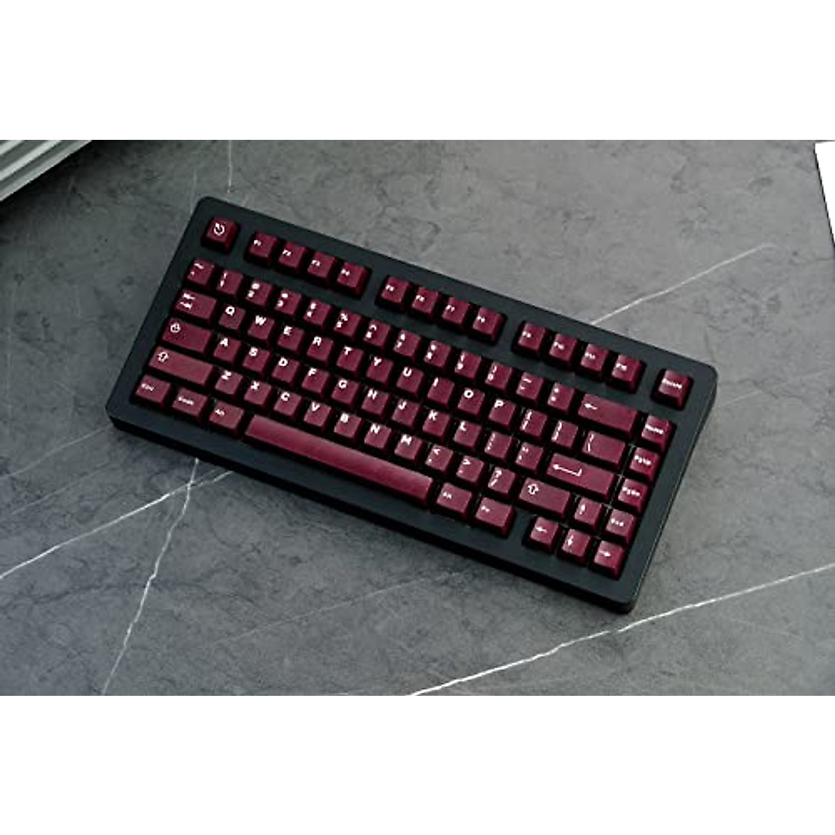 121 Keys VIOR Translucent ABS Cherry Profile Double Shot keycaps for Mechanical Gaming Keyboard, Suitable for Cherry MX Switches Mechanical Keyboard (VIOR)
