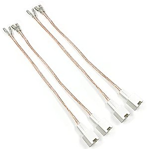 4 Pack Speaker Wire Harness Adapter Replacement for Nissan Speaker Harness 2004-2021, Infiniti Speaker Harness 2006-2018 Car Speaker Connector Harness Adapter
