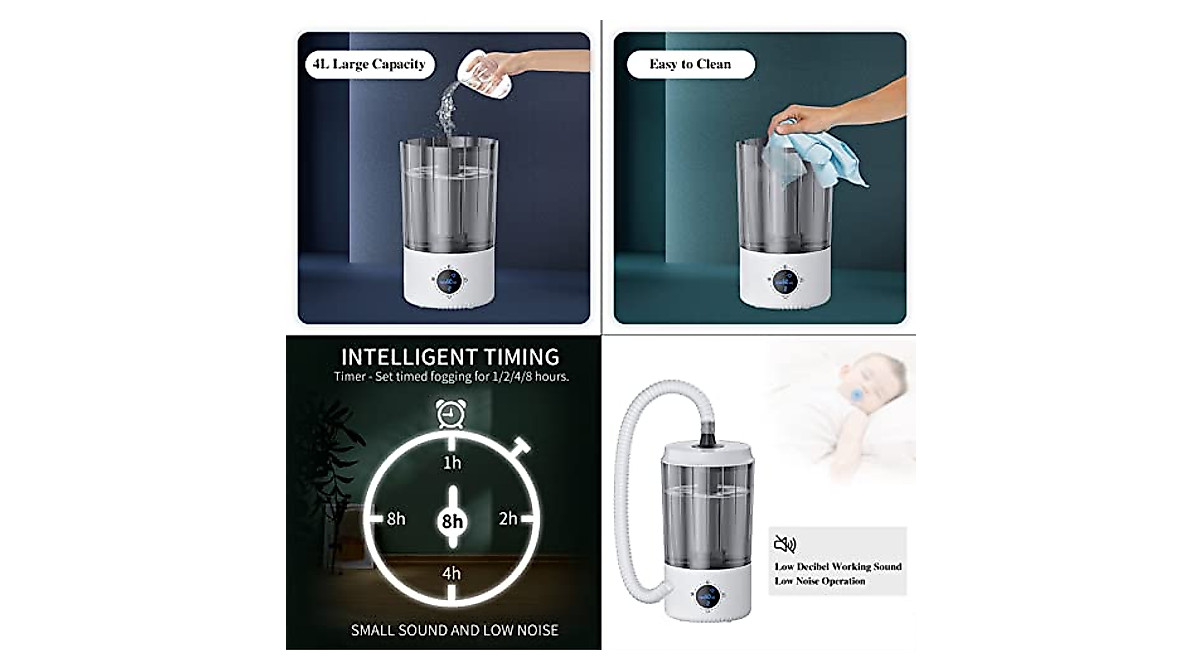 Smart Reptile Fogger - 4L Humidifier with Adjustable Control