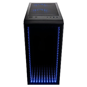 Empowered PC Continuum Micro Gamer Desktop (NVIDIA GeForce RTX 3080 10GB, Intel Core i7-10700K, 32GB RAM, 512GB NVMe SSD + 2TB HDD, 850W PSU, AC WiFi, Windows 11 Home) Gaming Computer