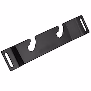 Soundbar Wall Mount Bracket for Samsung HW-F450 HW-E450 HW-E350 HW-C451 HW-C450 HW-D550 HT-WS1G HW-D350 HW-D450 WS1G & More, Metal Black Subwoofer Speaker Stands Wall Bracket Holder AH61-03768A