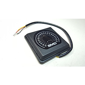 SMD VM-1 Analog LED DC Volt Meter (12v) by MSD Ignition