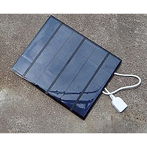 6 Volt Outdoor Solar Panel 580mA Smart Power Supply Phone Battery Charger 165mm x 135mm