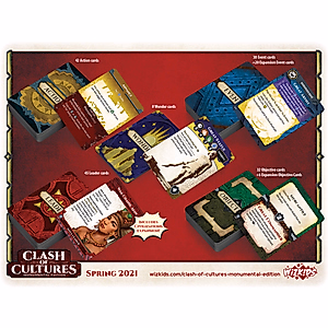 Clash of Cultures: Monumental Edition | Board Game WizKids - New Edition