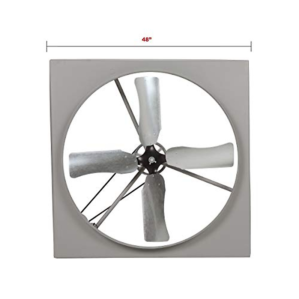 TPI - CE-48B Corporation CE-48-B Commercial Exhaust Fan, Single Phase, 48" Diameter, 120 Volt