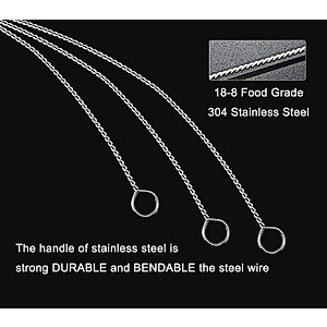 Extra Long Straw Cleaner Brush Extend 12 inch, Extra Wide 12mm diam Pipe Cleaners, Cleaning Brush for Hummingbird Feeders, Nylon Bristles and Stainless Steel Handle Straw Brush Set 10 Pack