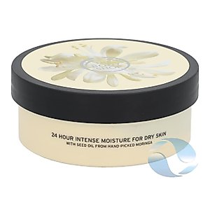 The Body Shop Moringa Body Butter – Nourishing & Moisturizing Skincare for Dry Skin – Vegan – 6.75 oz