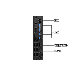 DELL 7040 Micro Intel Core i3-6100T 3.20 GHz, 8GB, 500GB HDD, Win 10 Pro (Renewed)