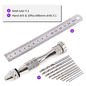 Swpeet 35Pcs Professional for Gundam Modeler Basic Tools, Tool Set for Gundam Model Tools Kit Perfect for Gundam Model Kit Building Beginner Hobby Model Assemble Building with Duty Plastic Container