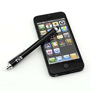 TCD 10 Pack Black High Precision Universal Capacitive Touch Screens Devices, Stylus Pens for Touch Screens Devices, Compatible with iPhone, iPad, Tablet, Touchscreen Laptop