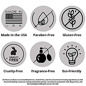 Cleure Alcohol Free Mouthwash with Xylitol and Baking Soda, Cranberry, 16 oz