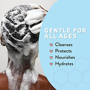 PSORIASIS HONEY Renewing Shampoo - Itchy & Dry Scalp Treatment - Psoriasis Shampoo With Argan Oil for Women & Men - Scalp Psoriasis Relief - Daily Hair Shampoo for Kids (8oz)