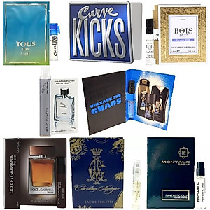 Men's Designer Fragrance Sampler (8 count)