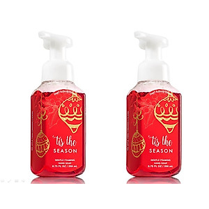 Bath and Body Works Gentle Foaming Hand Soap Tis The Season 2 Pack