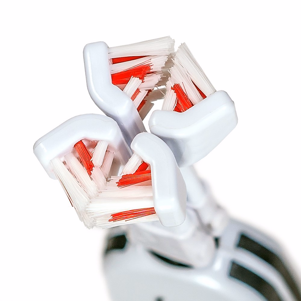 30 Second Smile - Ultra Extra Soft (1 Pack) Dual Brush Replacement Heads for Electric Toothbrush - Teeth Whitening, Plaque Removal, Oral Care - Dentist Recommended