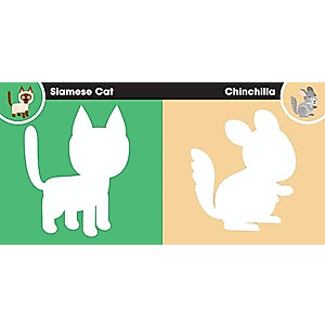 First Sticker Art: Cuddly Pets: Color By Stickers for Kids, Make 20 Animal Pictures! (Perfect Christmas Gift, Stocking Stuffer for Ages 3+)