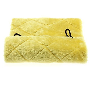 Cdycam Pet Bird Nest Hammock Hanging Cave Cage Plush Snuggle Happy Hut Tent Bed (Yellow(Large))