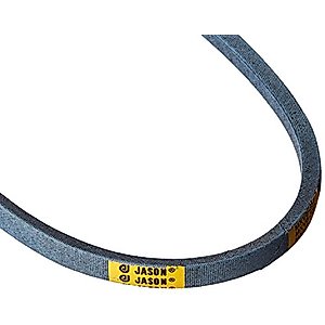 Jason Industrial MXV5-350 Super Duty Lawn and Garden Belt, Synthetic Rubber, 35.0" Long, 0.66" Wide, 0.38" Thick