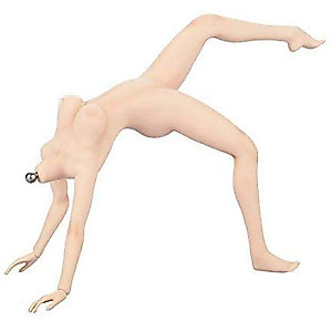 OBEST TBLeague Super-Flexible Female Pale Seamless Doll Body 1/6 Figure 28 Points of Artculation with Stainless Steel Skeleton(No - Head Sculpt Version and Clothes) (S07c)