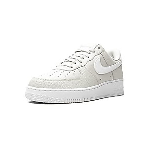 Nike Men's Air Force 1 '07 Basketball Shoe, Lt Bone White, 8