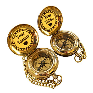 Brass Compass, Your Tommy Compass, Birthday Gifts, Working Compass, Dual Set Compass, MYCT, Dream SMP, Great Gamer Gifts