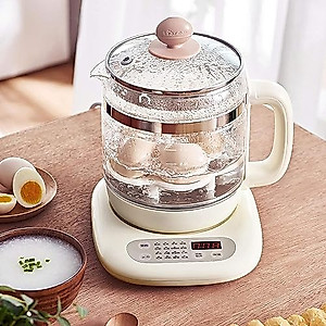 Electric kettle 1.5L capacity glass health pot Multifunctional flower teapot Automatic electric stew bird's nest pot electric kettle