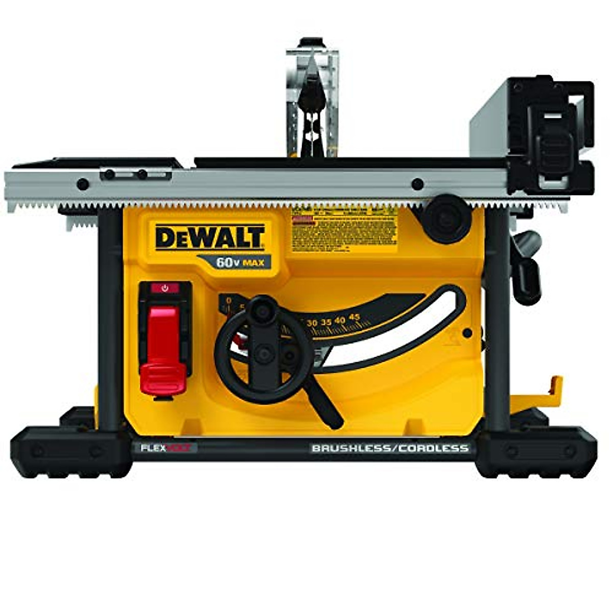 DEWALT FLEXVOLT 60V MAX* Table Saw, 8-1/4-Inch, Tool Only (DCS7485B)