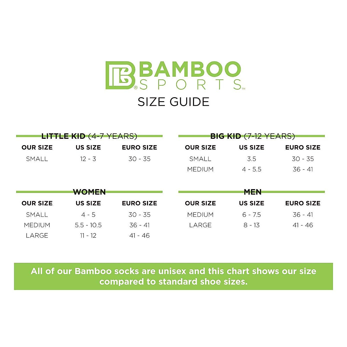 Bamboo Sports Warm Odor Eliminating Moisture Wicking Bamboo Ski Snowboard Socks