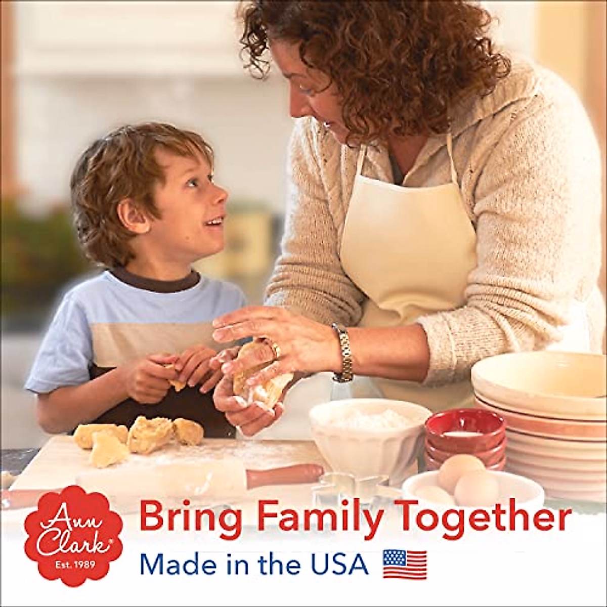 Coffee/Tea Cup Cookie Cutters 3-Pc Set Made in the USA by Ann Clark, Coffee Mug, Latte Cup, Teacup