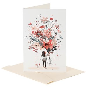 Sawnfay Thank You Card, Thank You Gifts for Men and Women, Teacher Thank You Cards, 8'' x 5.3'' Funny Thank You Cards with Envelopes